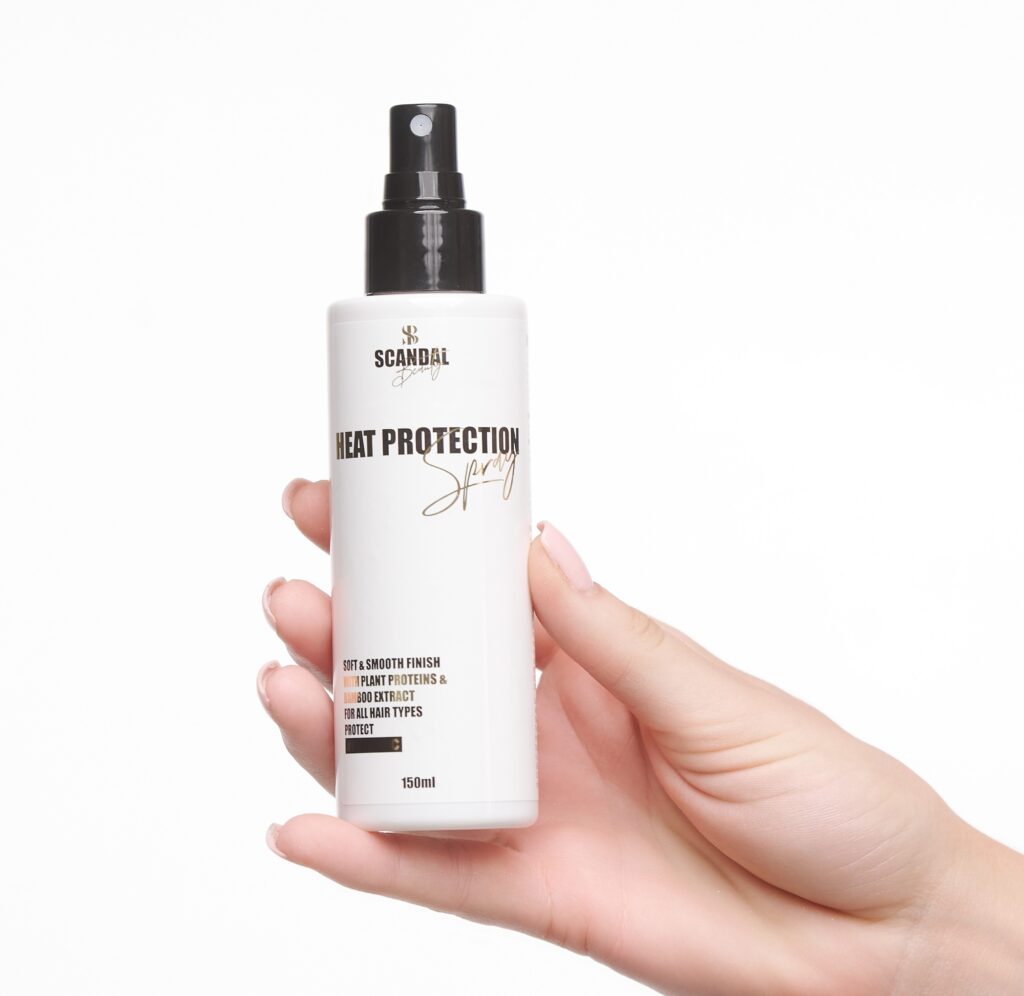 Heat Protection Spray for Hair, Θερμοπροστασία μαλλιών - Scandal Beauty